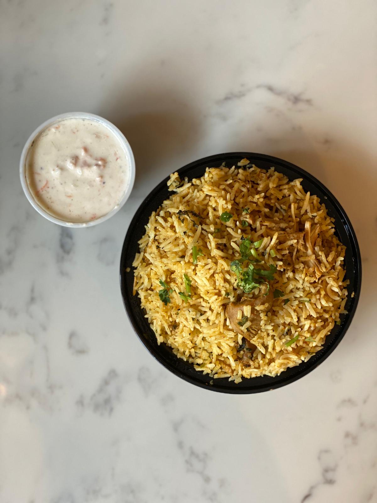 Aloo Gosht Biryani | Desi Galli - Fresh Indian Street Food